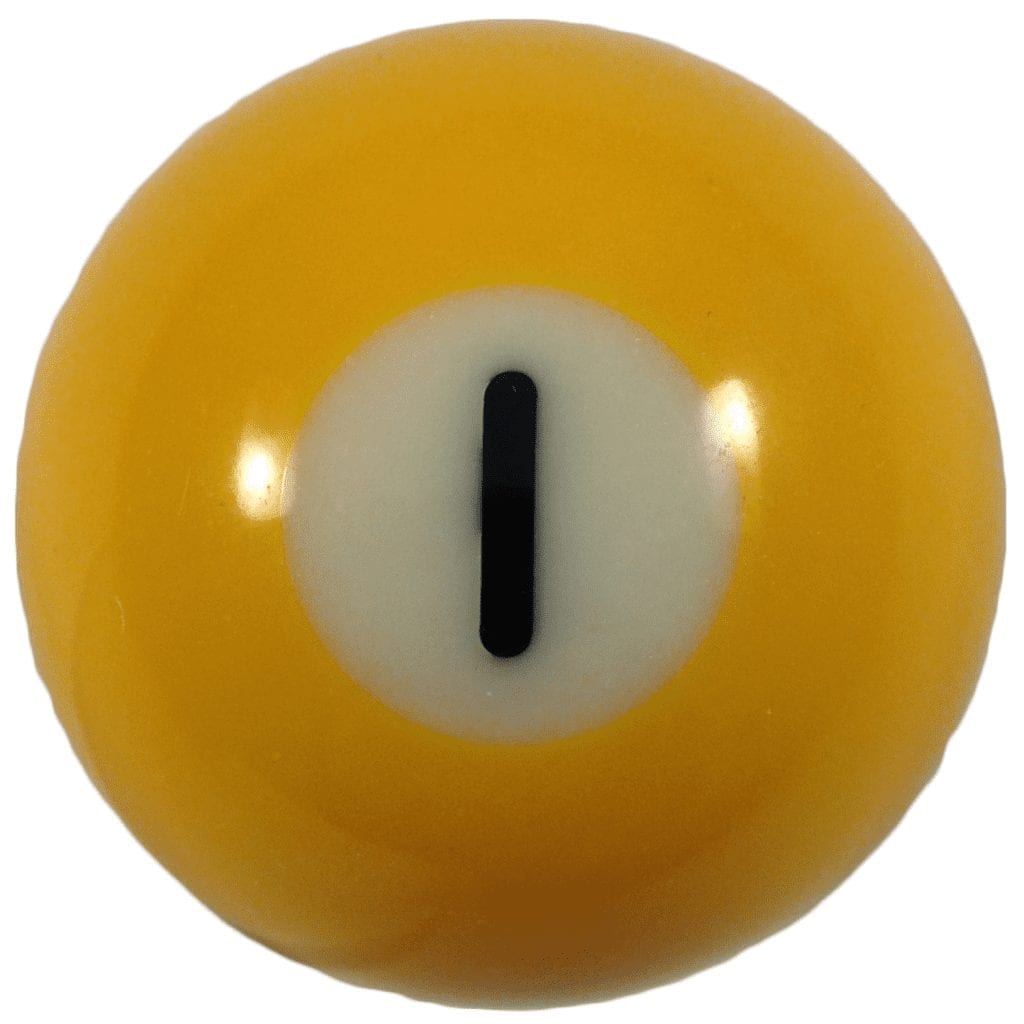 1-1/2" Mini Pool Ball Individual Replacement | Games For Fun