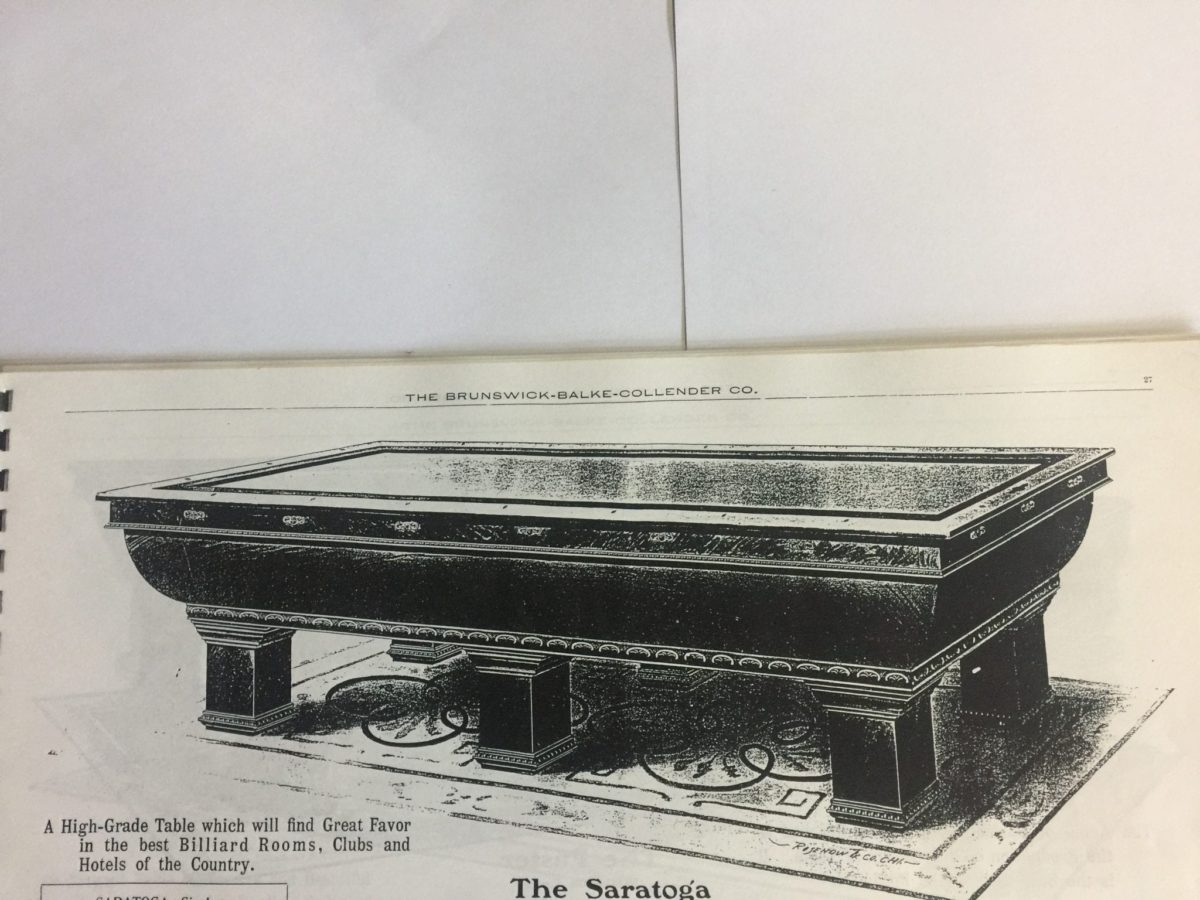 9' Brunswick-Balke-Collender Saratoga | Games For Fun