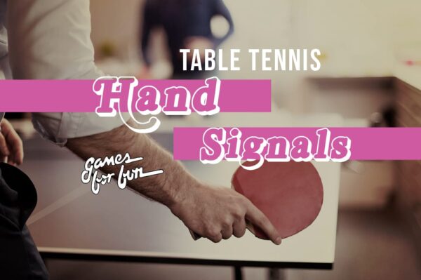 Common Hand Signals Used During Matches: Understanding Ping-Pong and ...