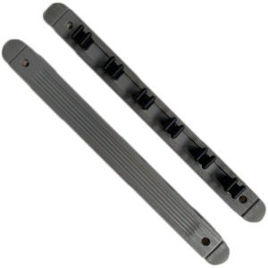 Two Piece Pool Cue Wall Rack